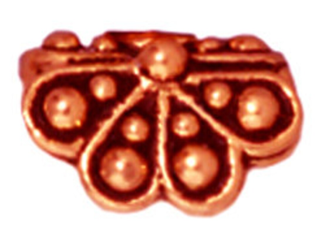 10 Pc Raja Saddle Pendant Cap 9x5mm Antique Copper Finish Tierracast ...
