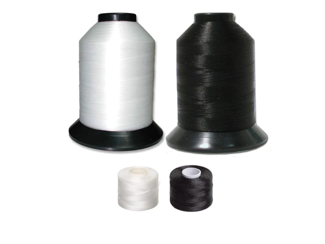 Nymo Beading Thread, Sold by Cone, Spool or Bobbins , Black, White or ...