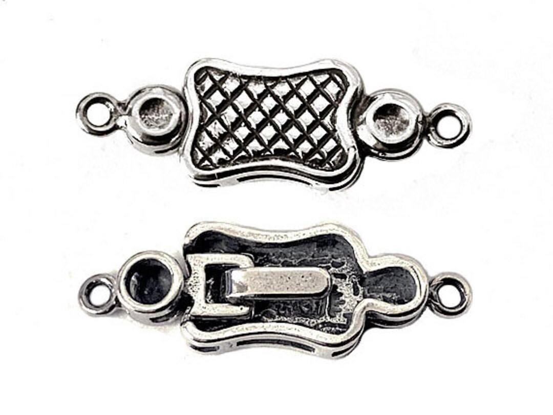 Sterling Silver Invisible Watch Clasp 25x8mm, Sterling Silver Findings ...
