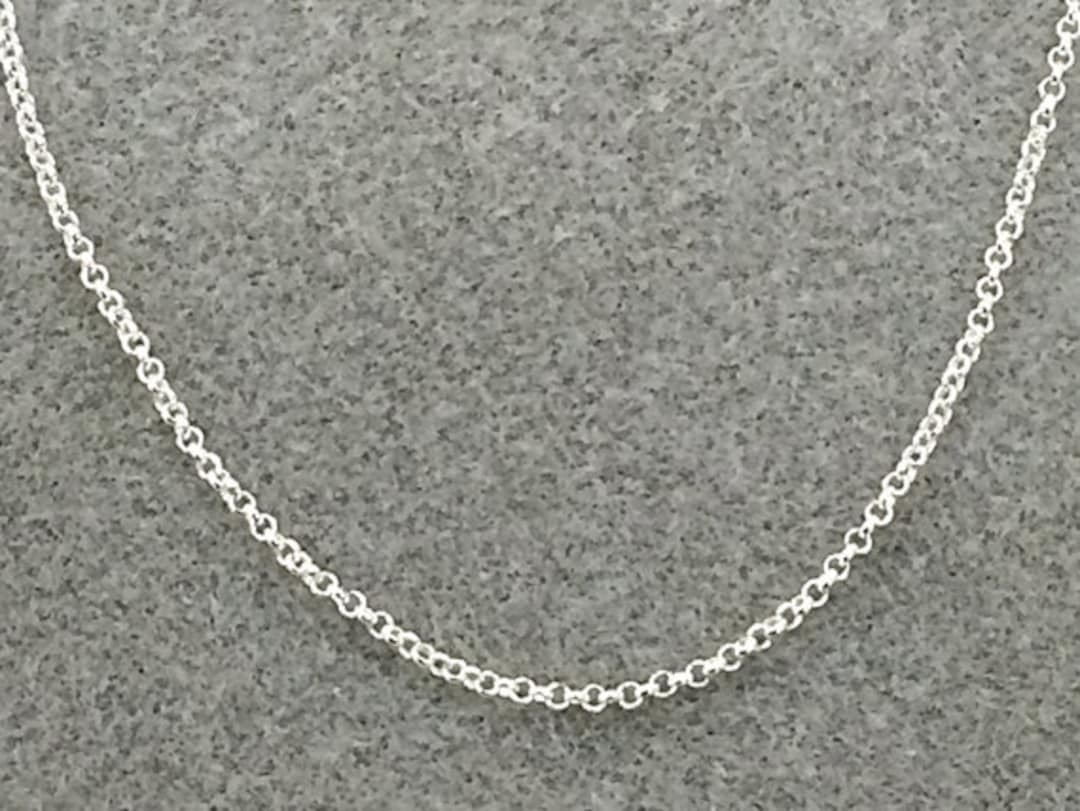 10 Pcs .925 Solid Sterling Silver 1.65mm Rolo Chain Necklace - 16, 18 ...