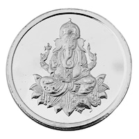 Pure Silver Coins, 10gm Coins Packed in Cards/ Capsule, Gifting Silver ...