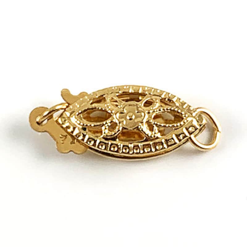 14k Gold Clasp - Etsy