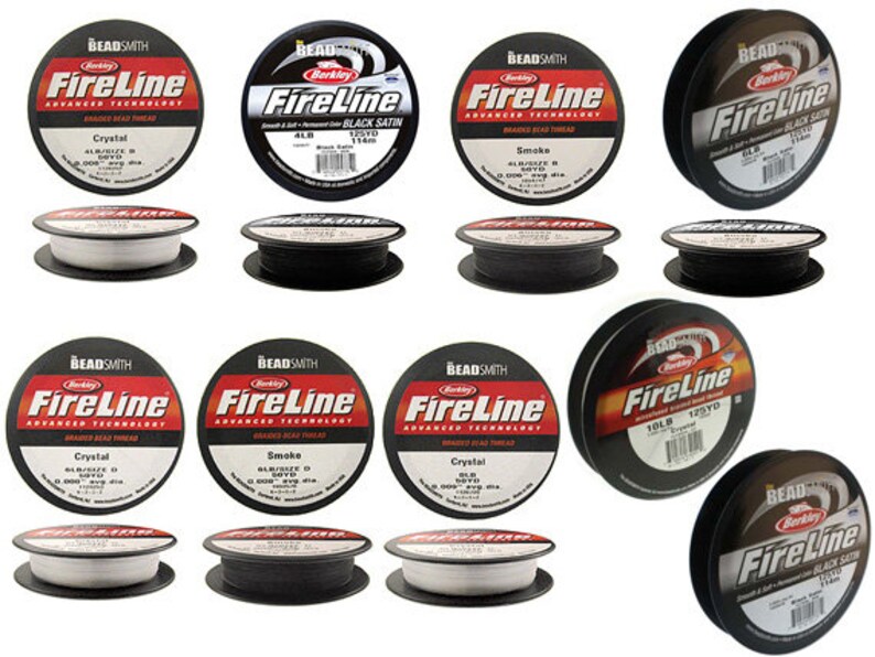 Fireline Microfused Braided Beading Thread, Available in Smoke Grey ...