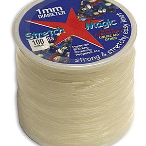 Stretchy Cord 1mm 100 Meter Clear Stretch Magic 100 Meter - Etsy
