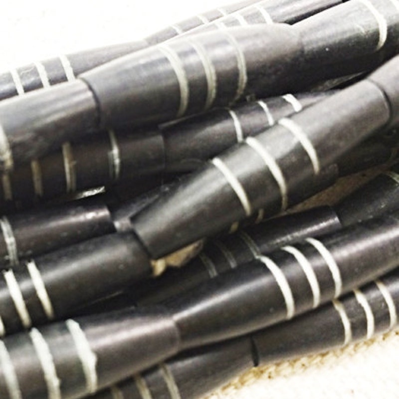 White Bone Beads - Etsy