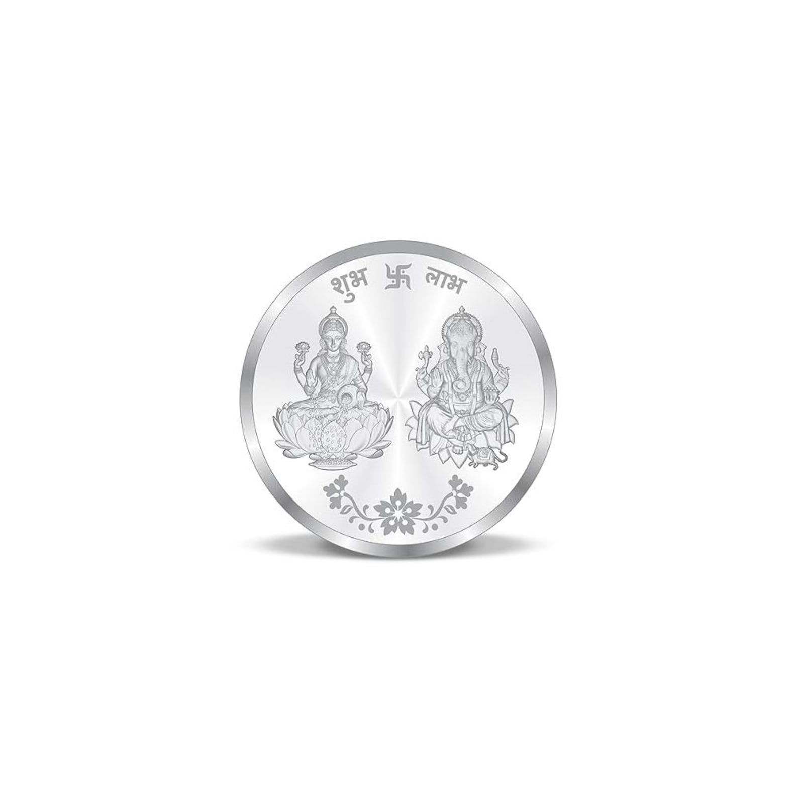 Lakshmi Ganesh 999 Fine Pure Silver Coins Hallmarked Hindu Coins 5gm ...