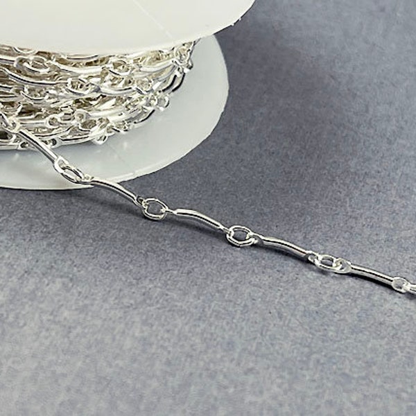 Curved Bar Link Chain 9mm - Etsy