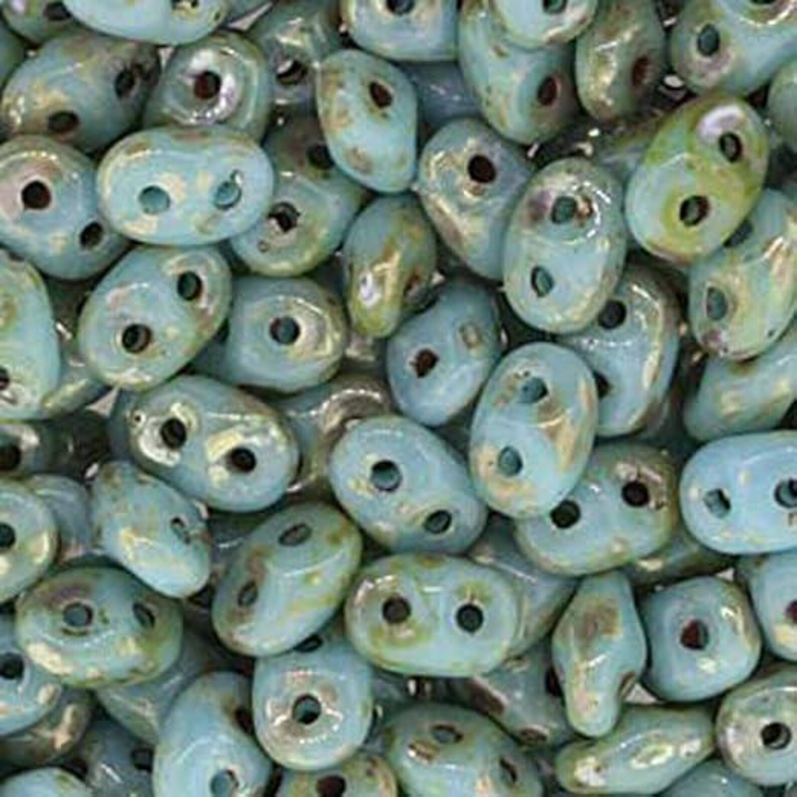 Czech Superduo, Matubo 2 Hole Beads, 2.5x5mm, Assorted Colors 22.5 Gram ...