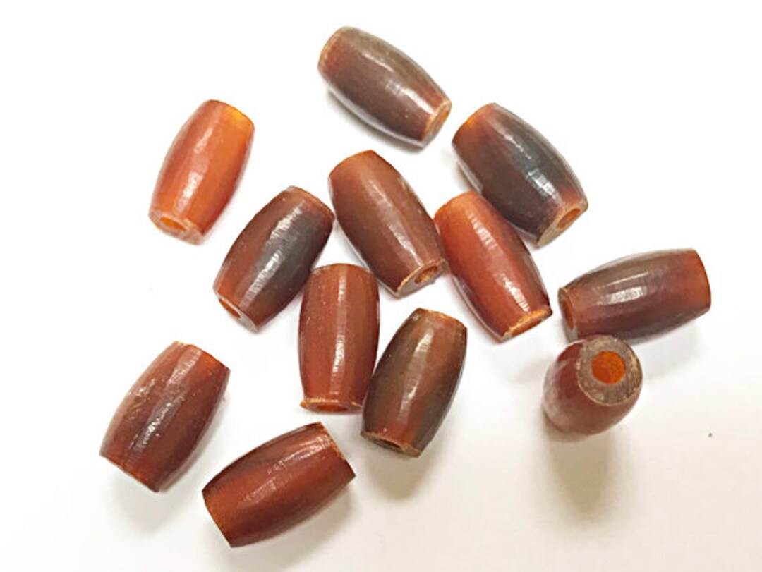 Hairpipe Horn 0.5", 1/2 " Golden Amber Horn, Genuine Natural Horn ...
