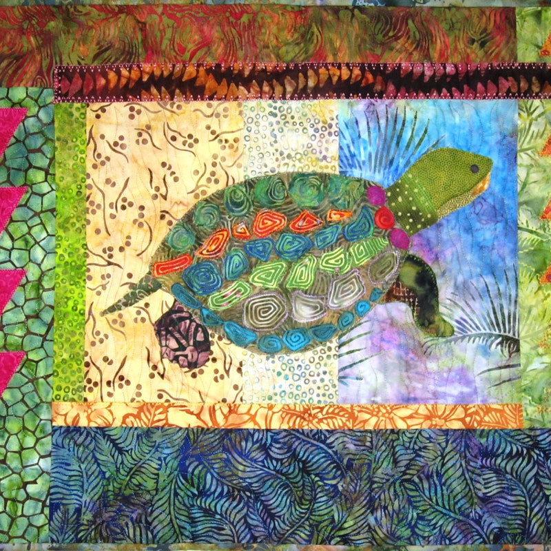 Turtle Quilt - Etsy