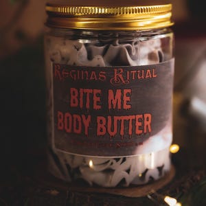 Bite Me Vampire Butter Cherry Cola Scent Whipped Shea Butter Goth Skin ...