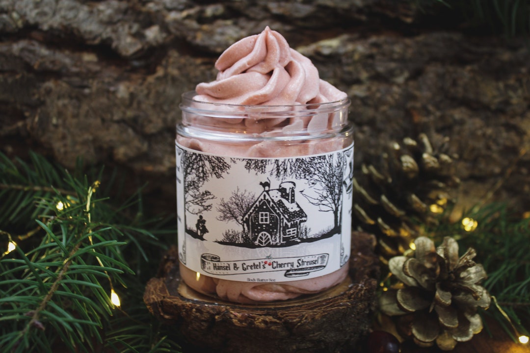 Cherry Cinnamon Hansel & Gretel Christmas Body Butter Handmade - Etsy