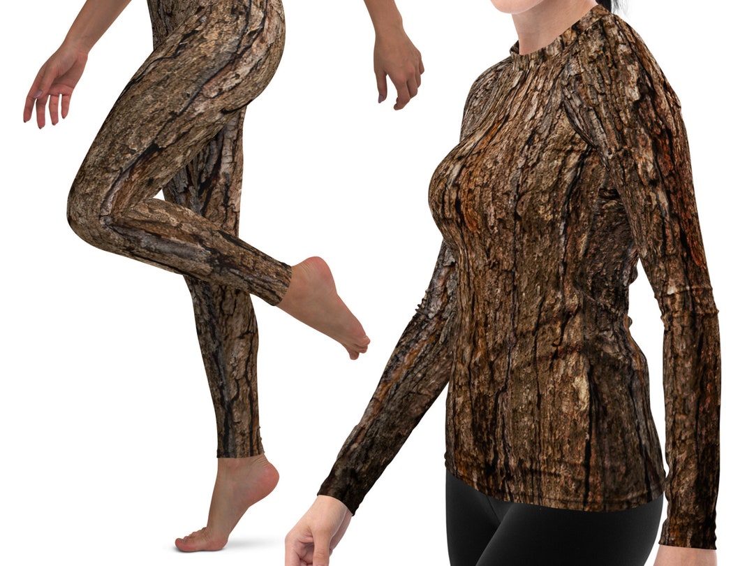 Tree Bark Costume Set: Spandex Bodysuit - Halloween, Cosplay, LARP - Etsy