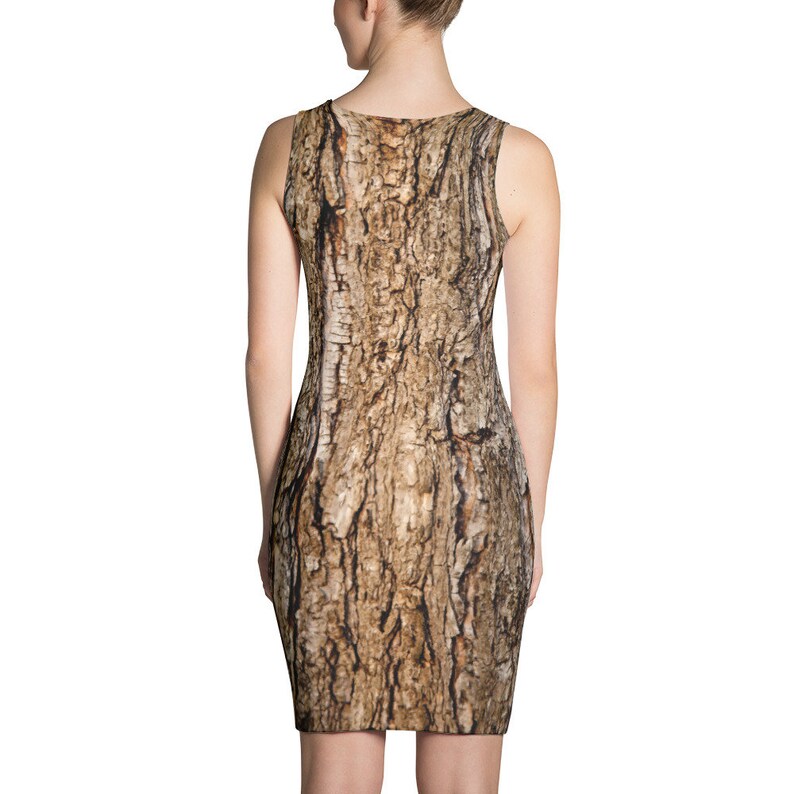 Tree Bark Dress. Sizes XS-XL. Made in the USA. Polyester | Etsy