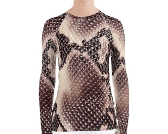 Snake Skin Rash Guard - Etsy