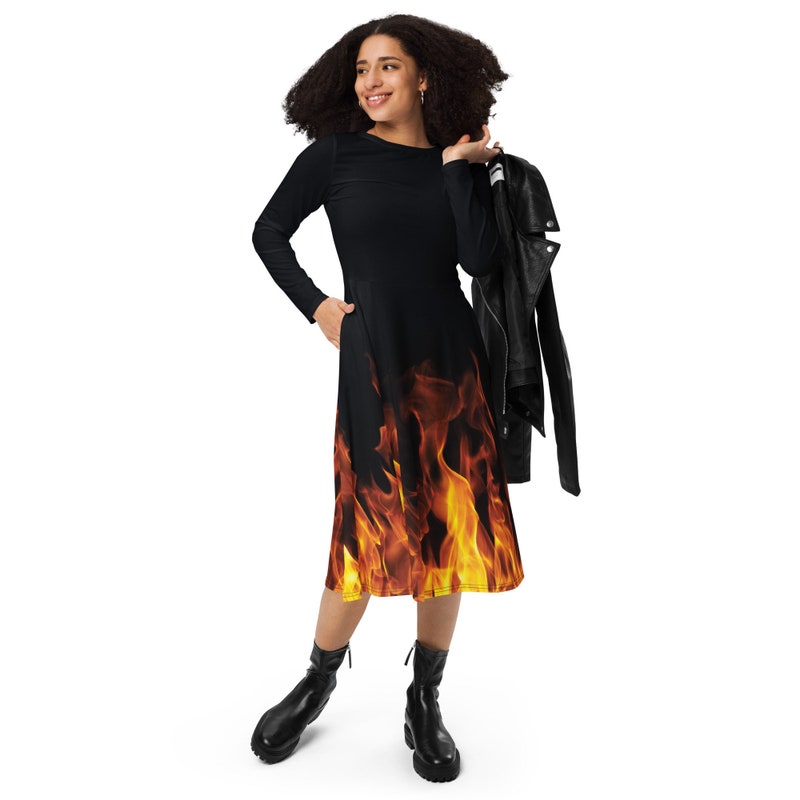 Flame Dress - Etsy