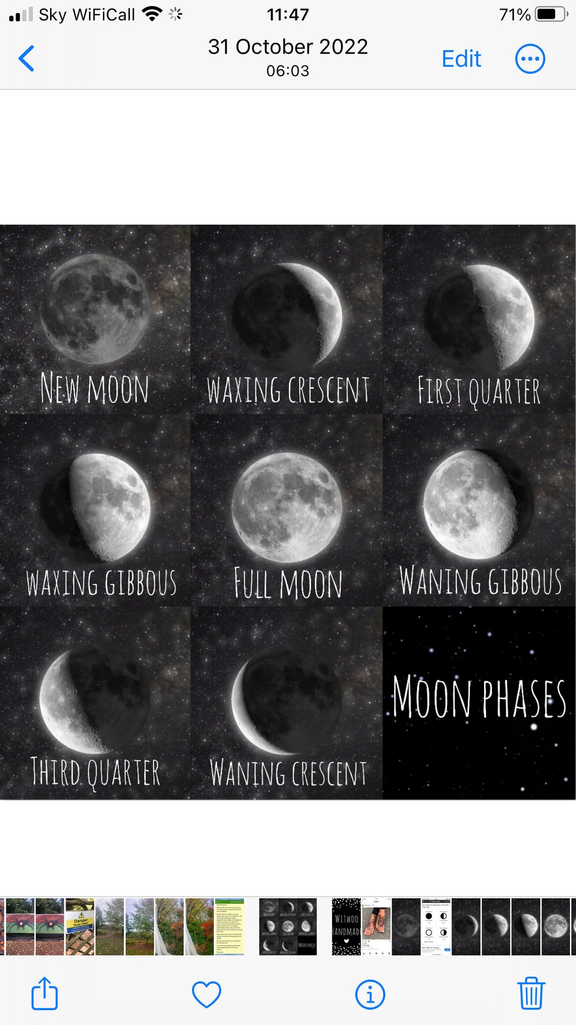 MY BIRTH MOON Custom Moon Phase Moon Wall Art Moon Phase - Etsy