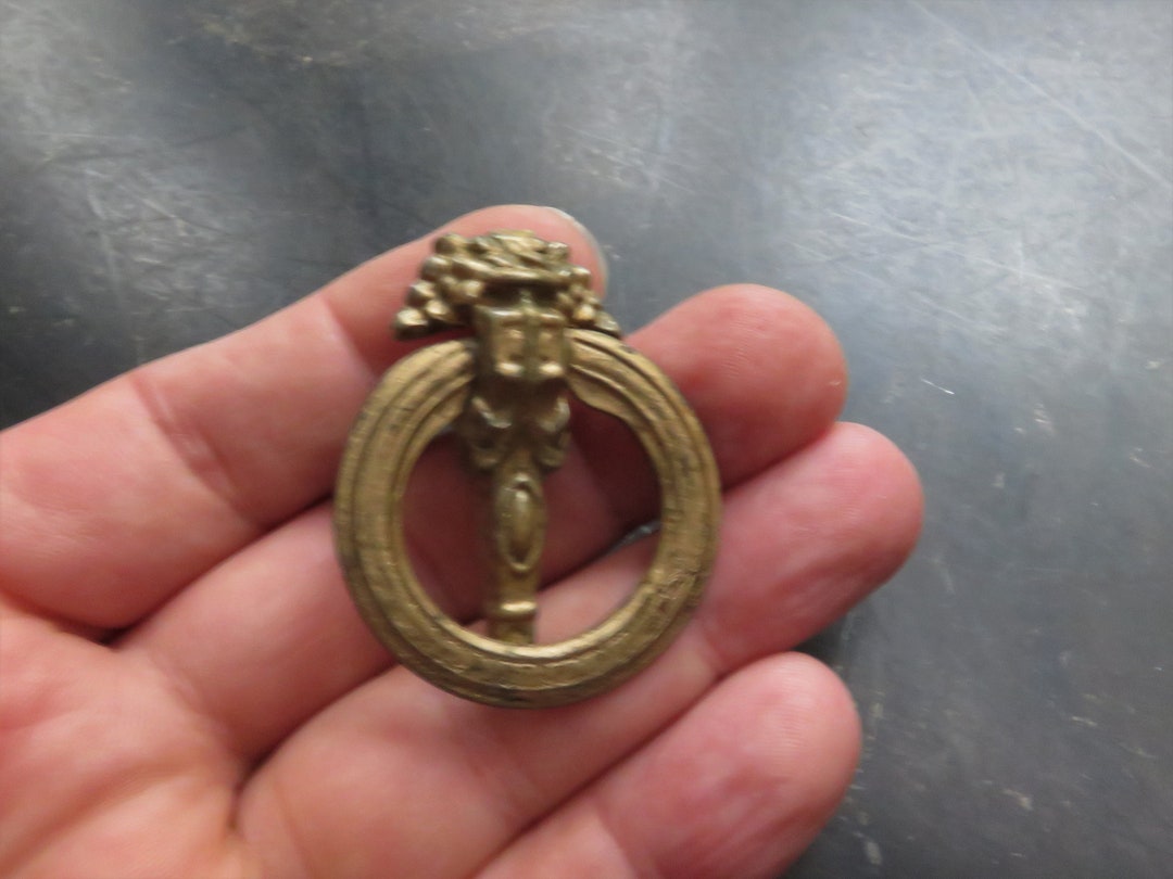 Vintage Ornate Drawer Pull Salvage Repurpose - Etsy