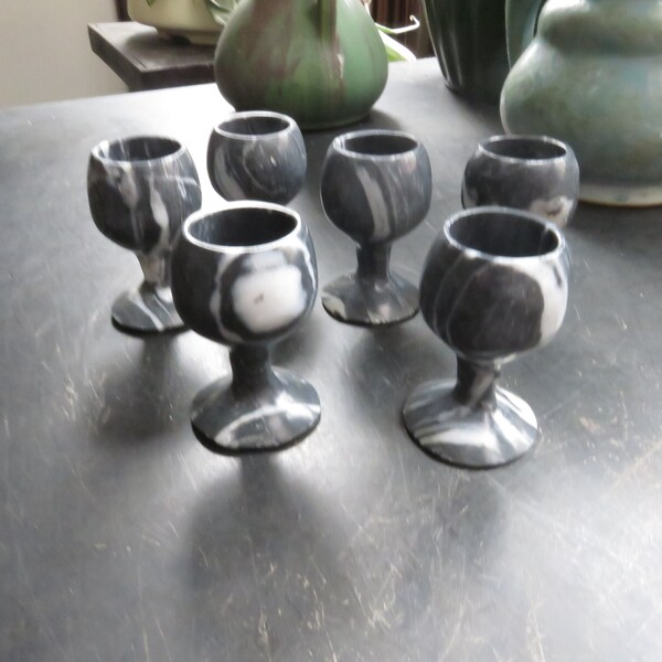 Stone Shot Glasses - Etsy