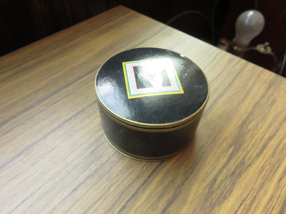 Vintage Art Deco Tre-Jur Face Powder Box New York Empty | Etsy