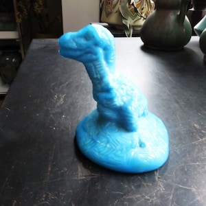 Vintage Boyd Dinosaur T Rex Slag Art Glass Figure - Etsy