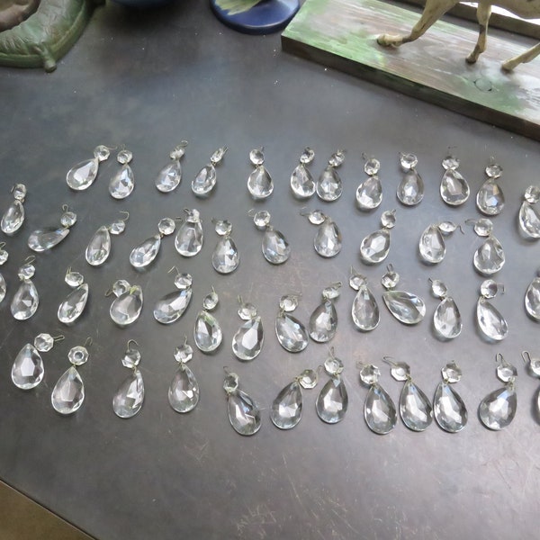 Repurposed Chandelier Crystals - Etsy