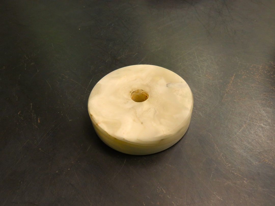 Vintage Small Marble Lamp Riser Part - Etsy