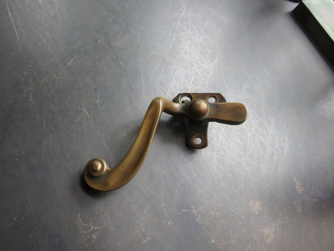 Vintage Scalloped Door or Cabinet Handle - Etsy