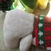 Vintage Burli Bear Department Store Shop Christmas Stuffed Holiday Bear ...