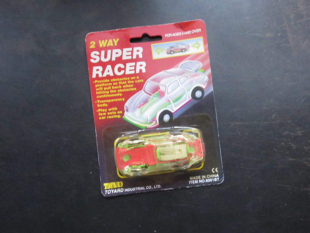 Vintage Toyard 2 Way Super Racer Car in Package - Etsy