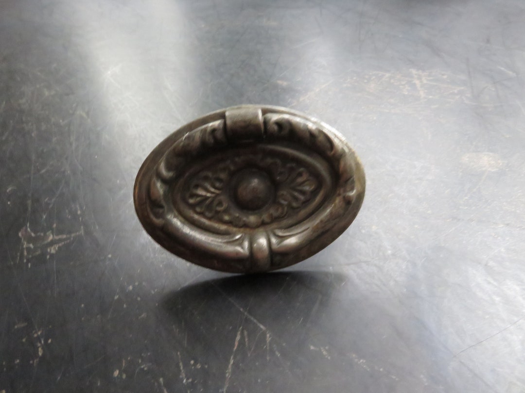 Vintage Ornate Drawer Pull Salvage Repurpose - Etsy