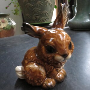 Vintage Goebel West Germany Brown Bunny Rabbit Figure - Etsy