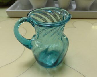 Art Glass Pitcher | Etsy