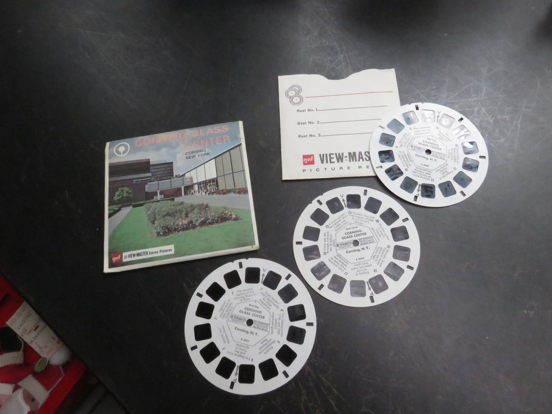 Vintage Corning Glass Center View Master Reels - Etsy