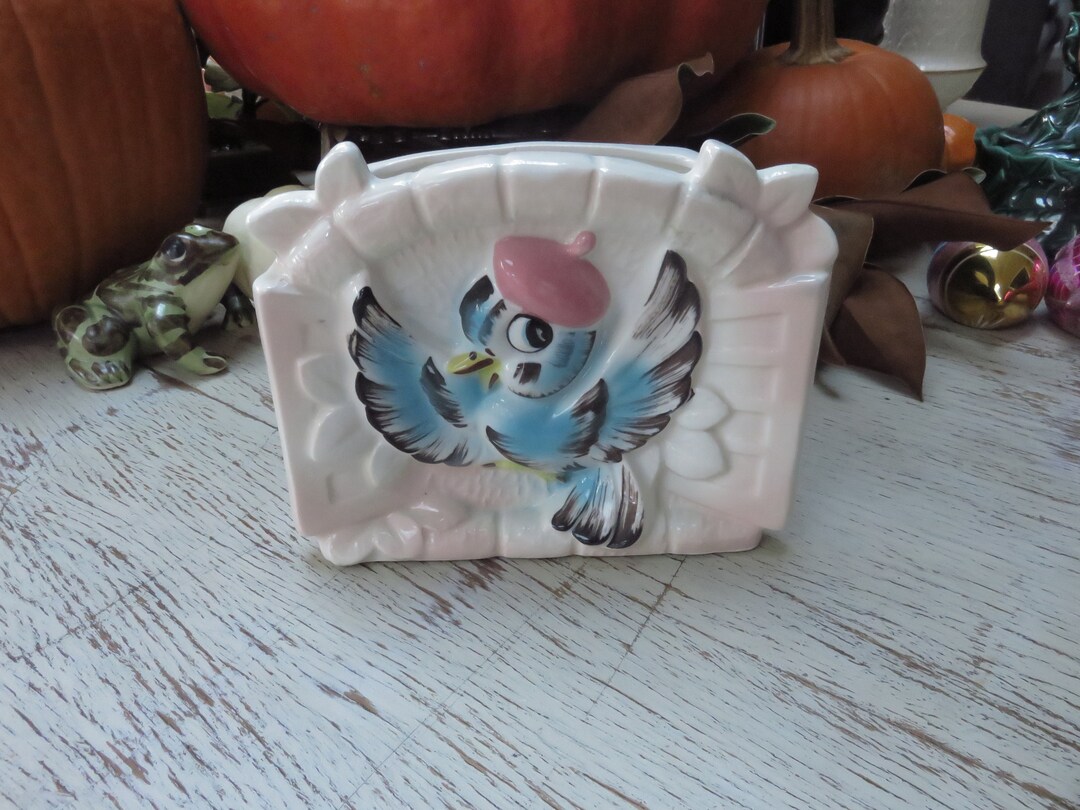 Reserved for Nutsaboutsparkles Only Vintage Rare Lefton ?? Blue Bird ...