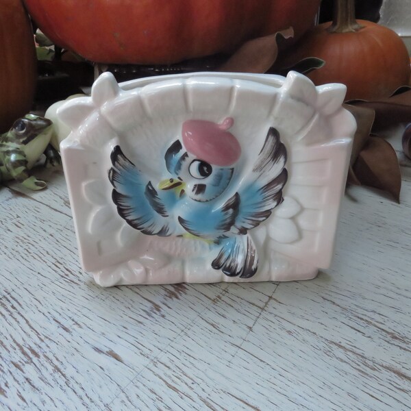 Lefton Wall Pocket - Etsy