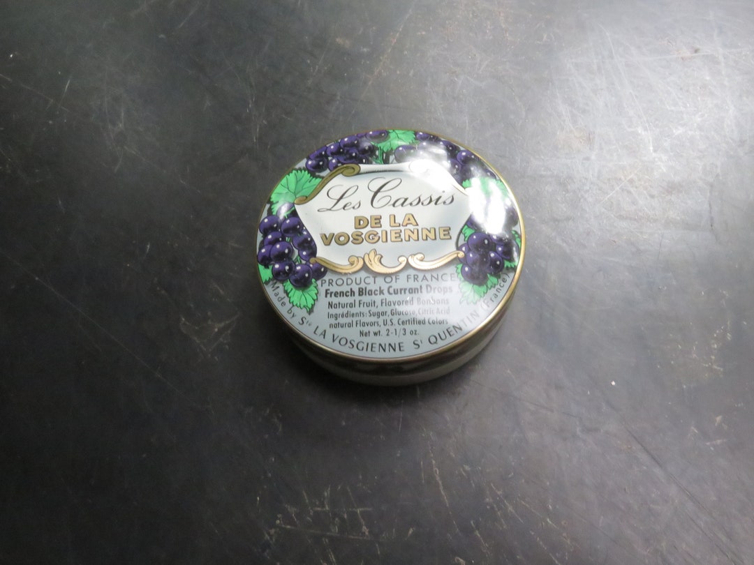 Vintage Les Cassis De La Vosgienne France French Black Currant Drops ...