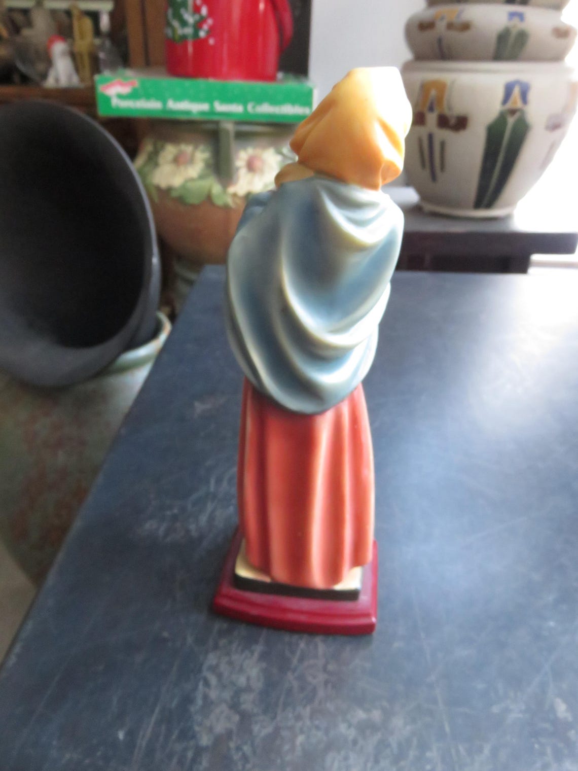 Vintage Demetz Classico VDF Madonna and Child Mary Figure - Etsy