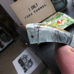 Vintage Marx Tin Litho Tunnel Mountain for Train Set in Box - Etsy