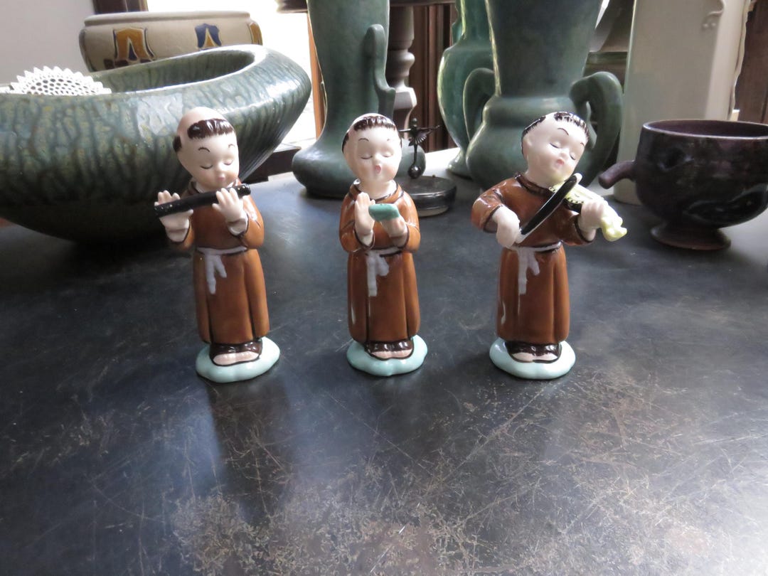 Vintage Lot of 3 Monk Band Figures Japan - Etsy
