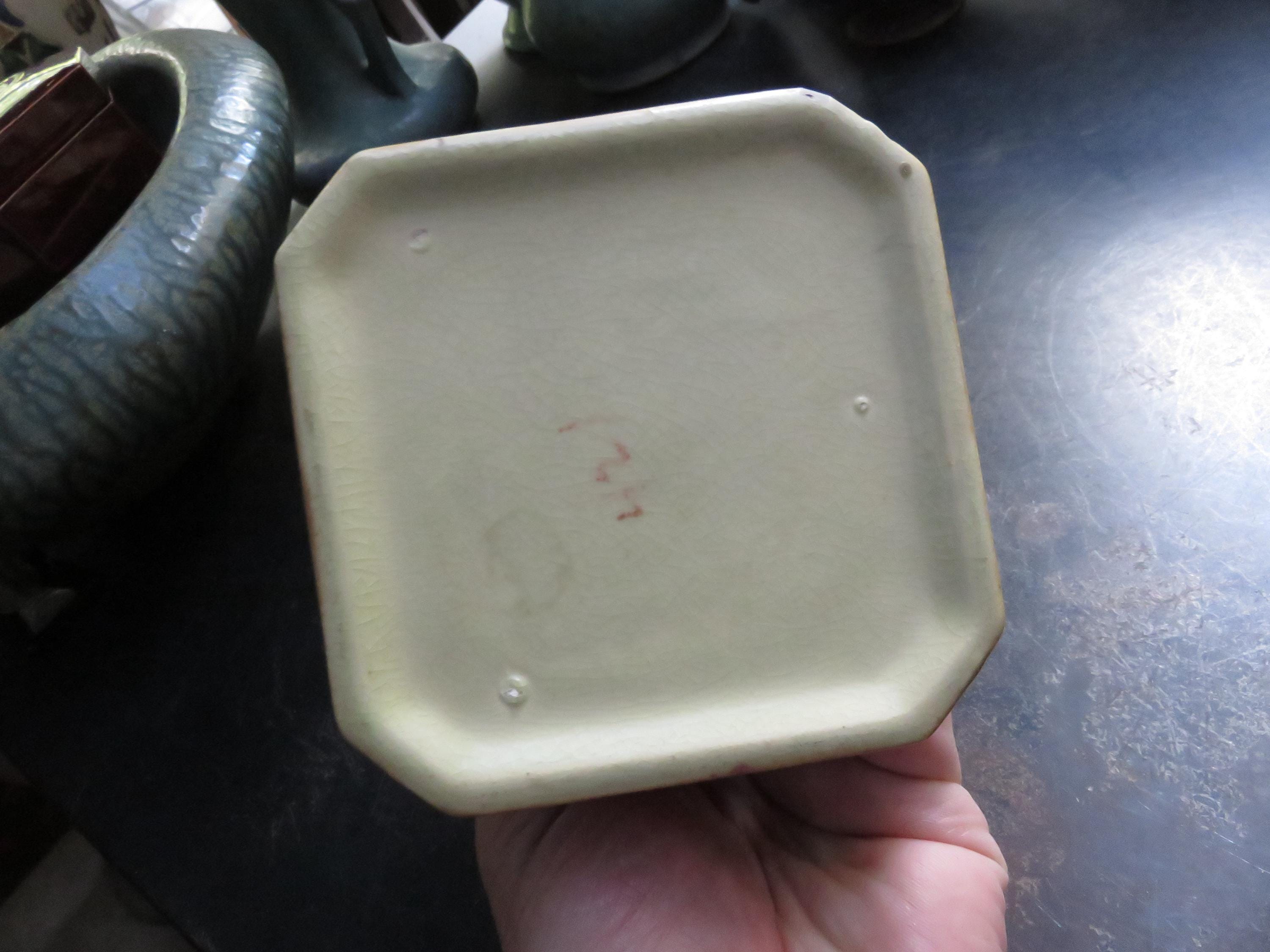 Vintage Roseville Futura Art Deco Stump Pottery Vase - Etsy