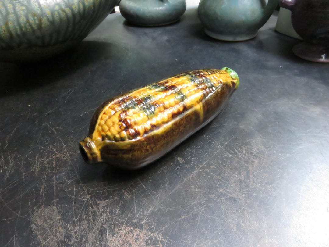 Antique Foust Distillery Ear of Corn Cob Whiskey Flask - Etsy