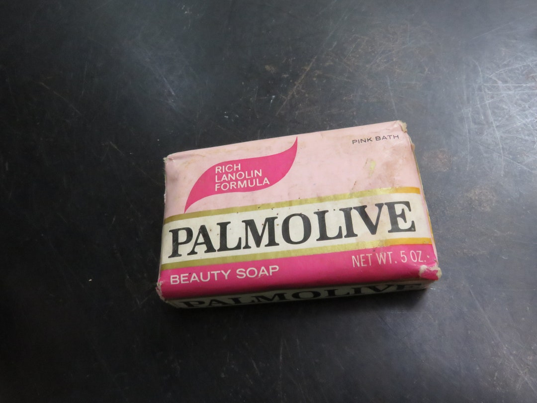 Vintage Palmolive Rich Lanolin Formula Beauty Soap Bar Pink Bath - Etsy