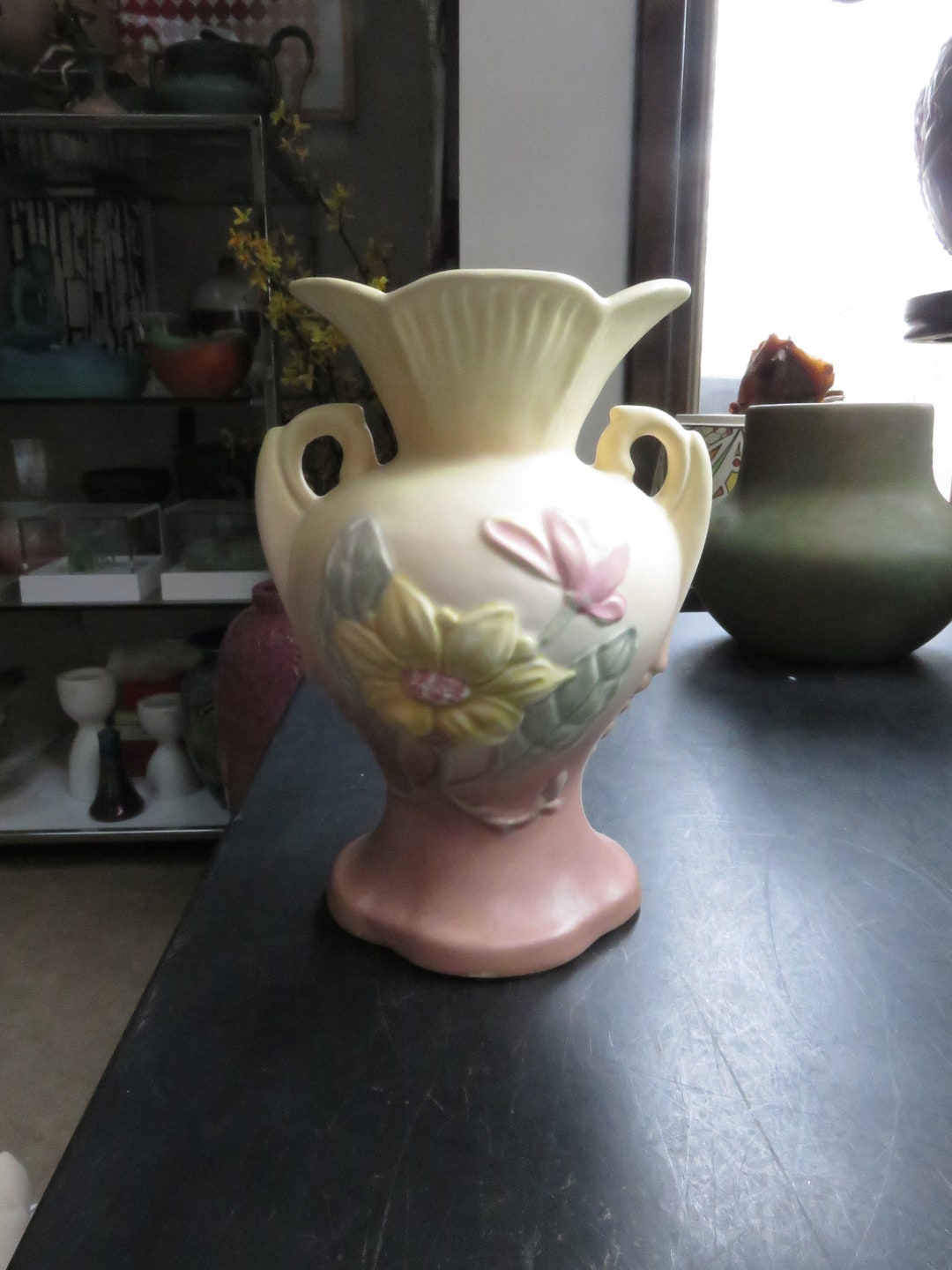 Vintage Hull Art Pottery Magnolia Flower Vase 4-6 1/4 - Etsy