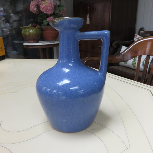 Blue Ceramic Pitcher - Etsy