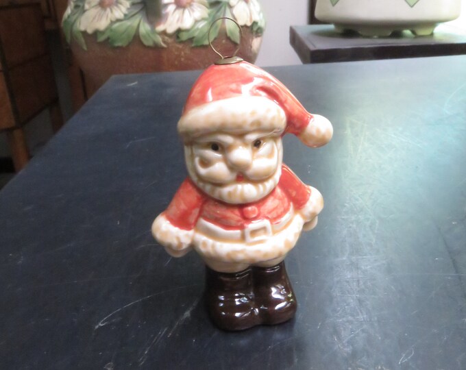 Vintage Goebel West Germany Santa Christmas Tree Ornament - Etsy