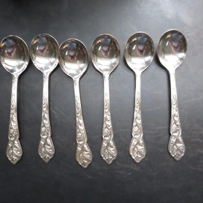 German Sterling Spoons - Etsy