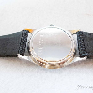 Piquette Antichoc 1960's Men's Wristwatch Stainless Steel Case Manual ...