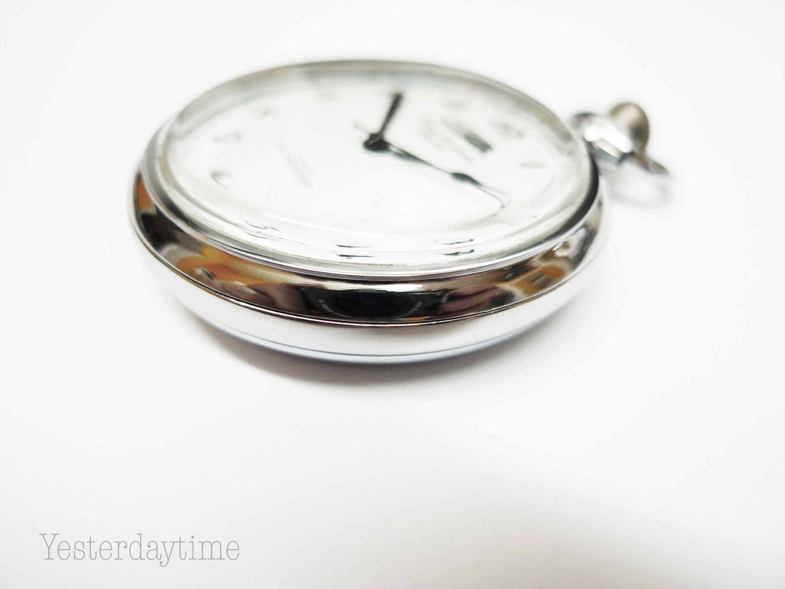 Pierre Jacquard Electra Railway Men's Open Face Pocket Watch 1960's ...