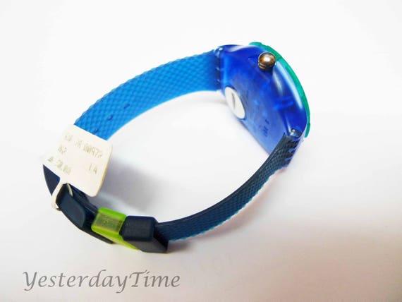 Swatch Blue Moon 1990 Swiss Made Quartz Watch - Gem